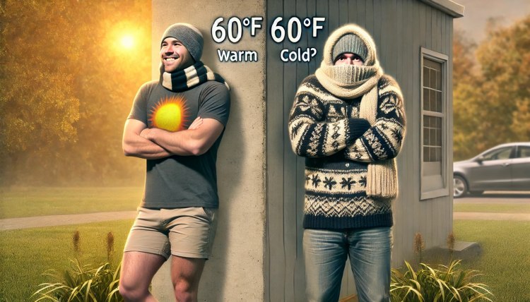 The Great Weather Debate: Is 60°F Warm or Cold - BelowClouds.com