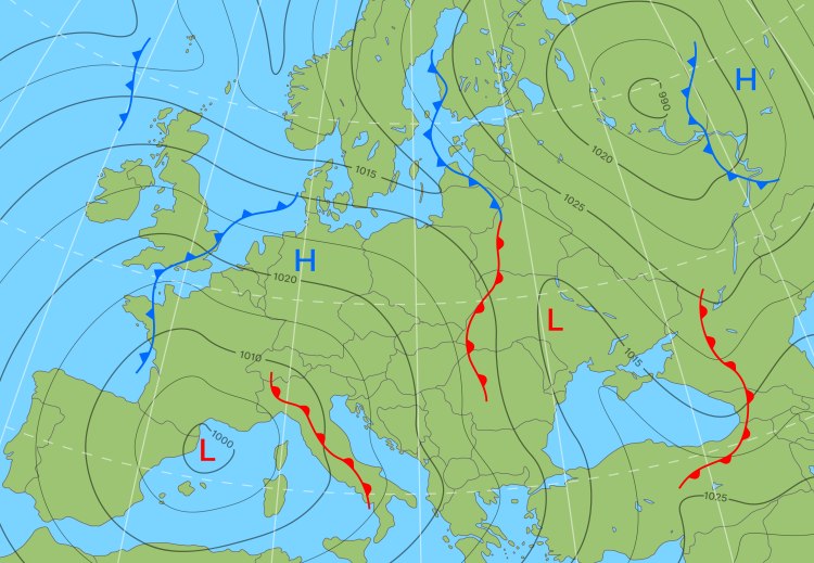 How to Read a Weather Map Like a Meteorologist - BelowClouds.com