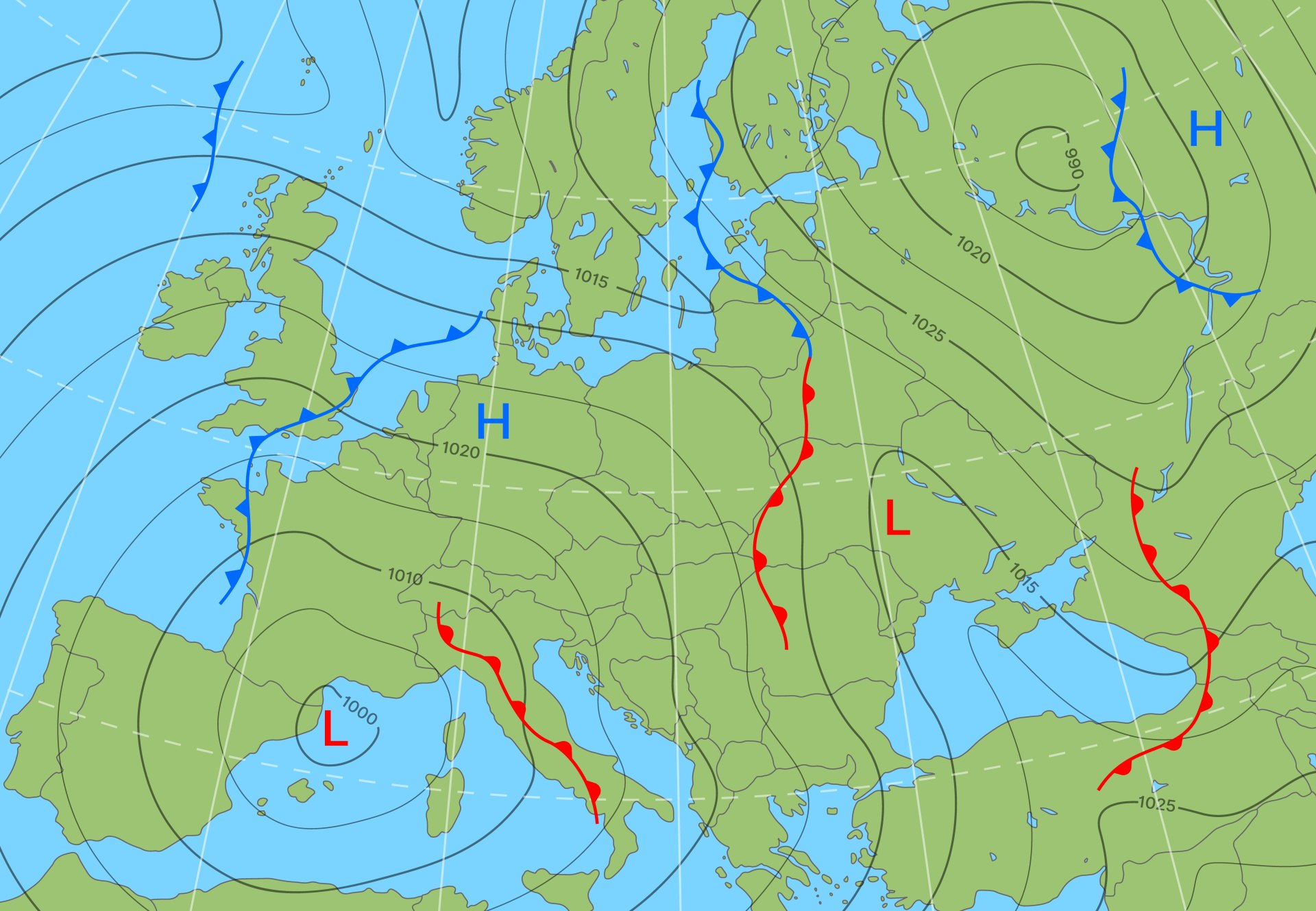 How to Read a Weather Map Like a Meteorologist - BelowClouds.com