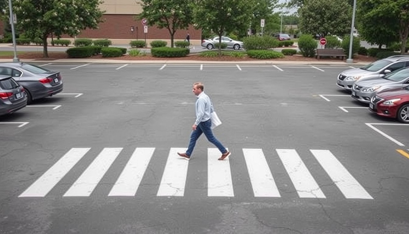 How to Walk Across a Parking Lot Without Performing a Slapstick Comedy ...