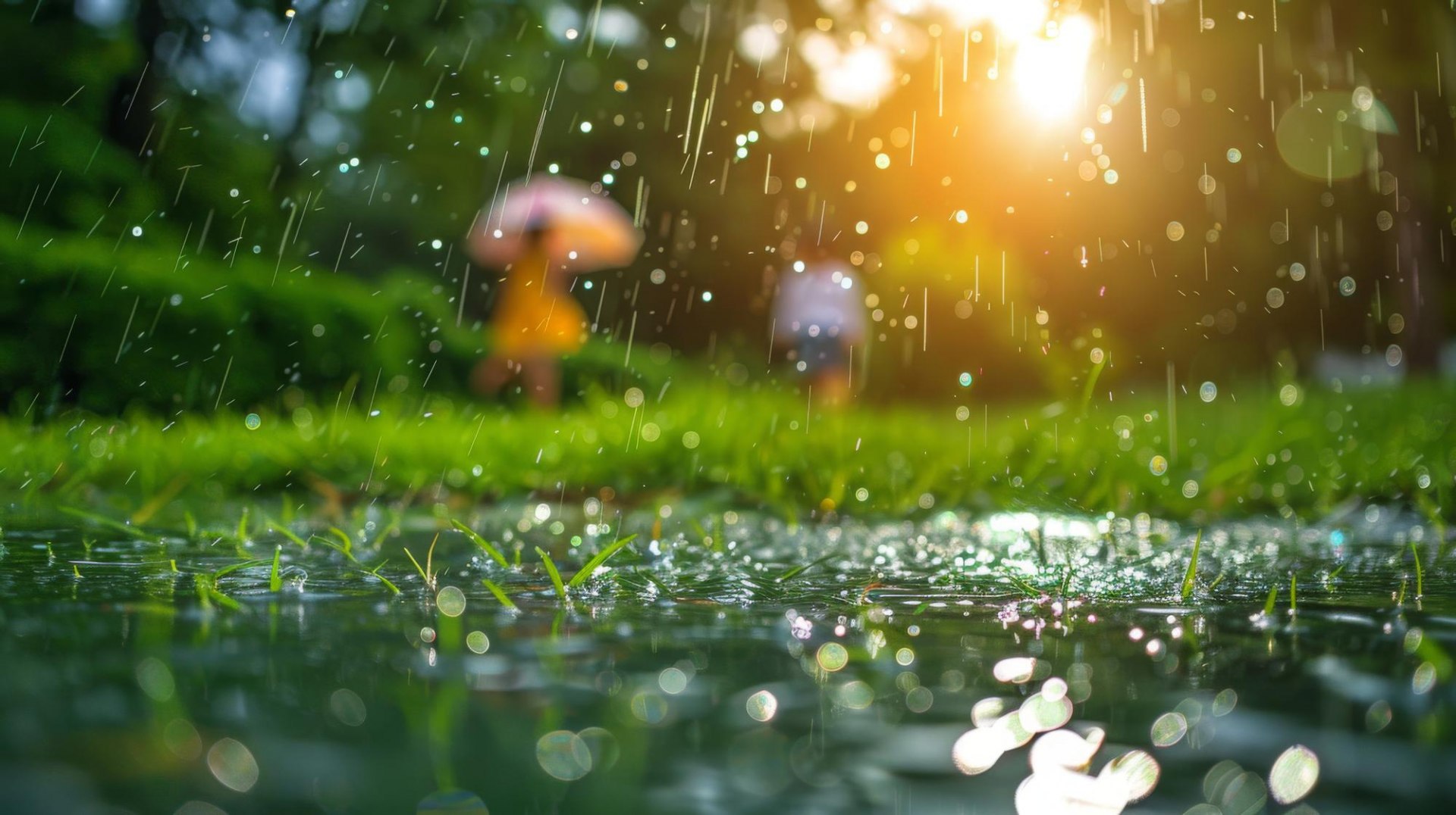 The Rare Moments When It Rains While Sunny and Why - BelowClouds.com